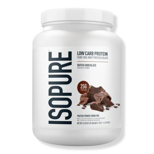 ISOPURE PROTEIN Low Carb Protein Powder Chocolate