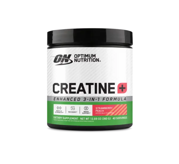 OPTIMUM NUTRITION Creatine+ Powder Strawberry Peach - One-color