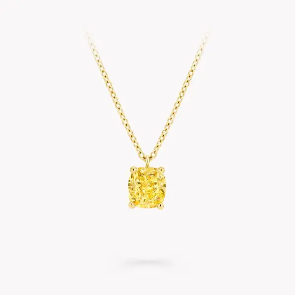 Graff Yellow Diamond Pendant Necklace - Yellow Gold