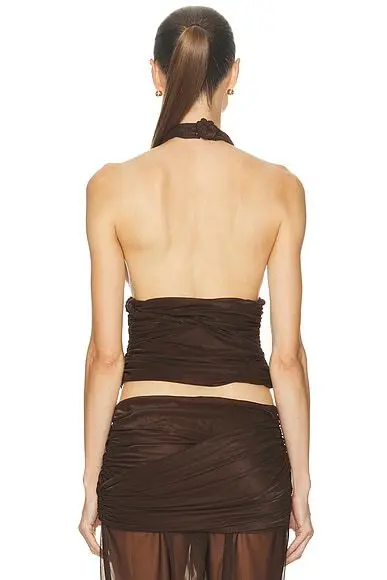 MIRROR PALAIS Cabana Halter Top