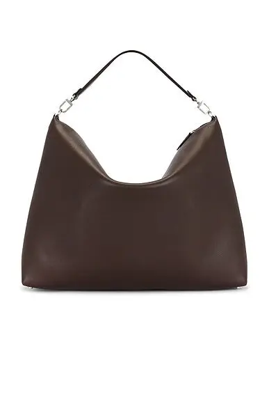 TOTEME Bevel Grained Leather Tote Bag - Pepper
