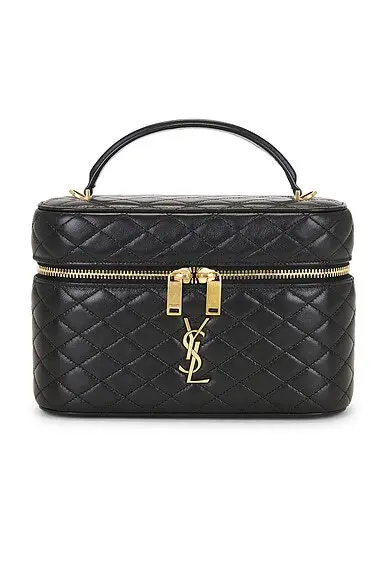 Saint Laurent Large Gaby Vanity Bag - Nero