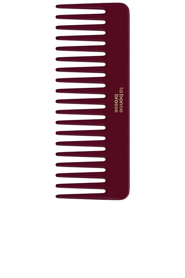 LA BONNE BROSSE Large Comb In Red - Cherry Red