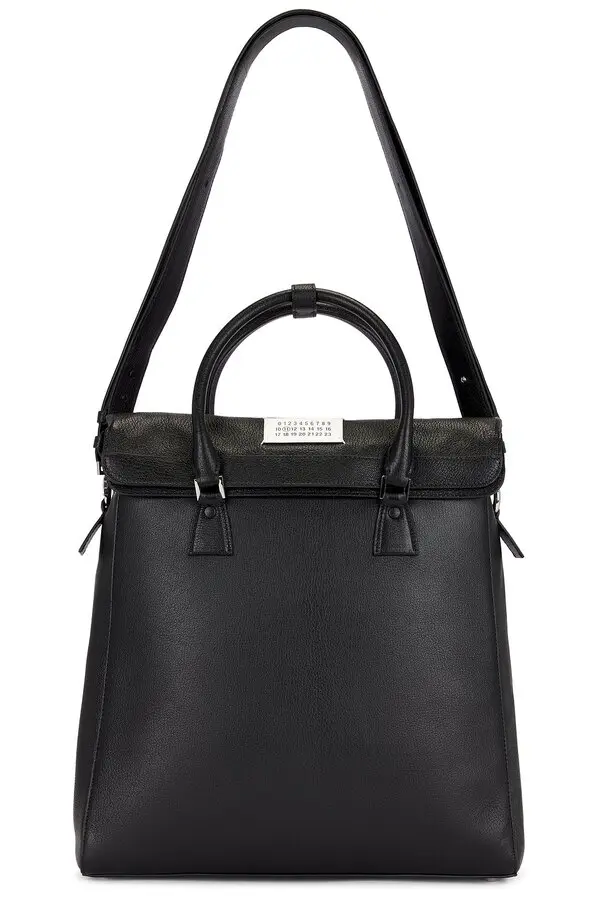 MAISON MARGIELA 5ac Daily Vertical Bag - Black