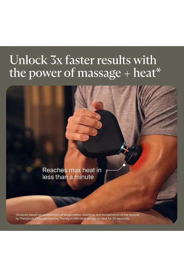 THERABODY Theragun Mini Plus Portable Massage Gun With Heat