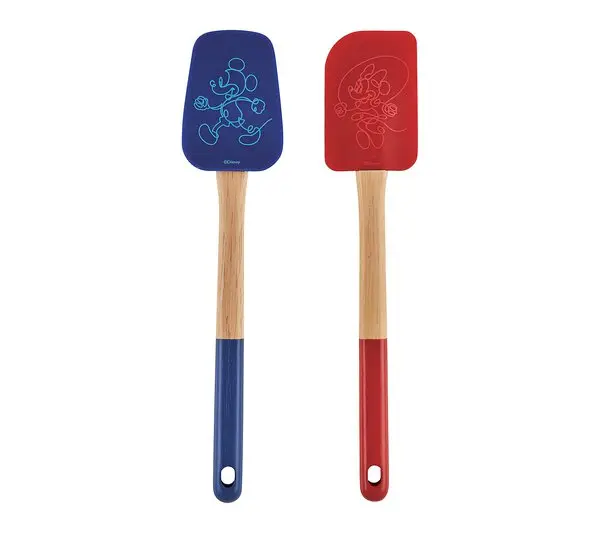 Disney Bon Voyage Silicone Spatula & Spoonula 2 Piece Set - One-color