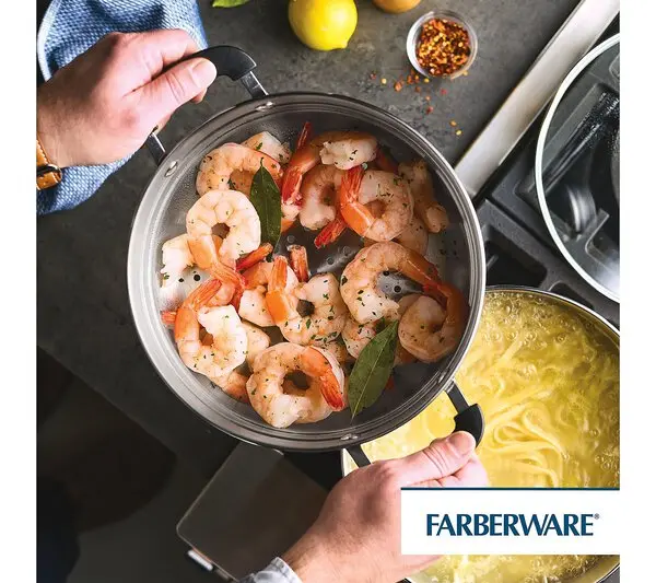 FARBERWARE Brilliance 10' Stainless Steel Steam Er Insert
