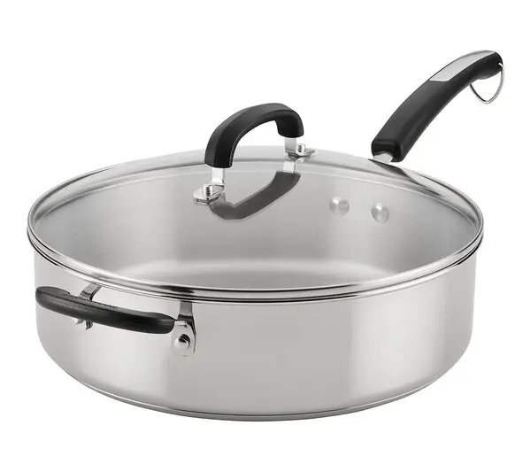 FARBERWARE Brilliance Covered 6 Quart Saute Pan - One-color
