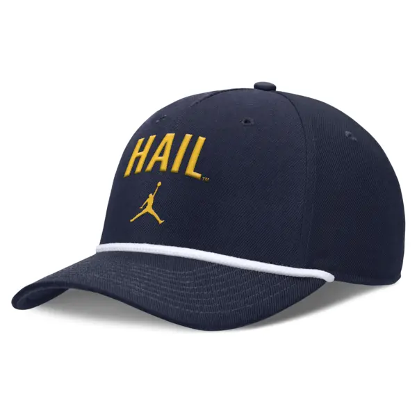 Nike Michigan Primetime Rise Campus Adjustable Hat - Blue