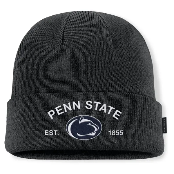 Nike Penn State 2025 Military Appreciation Cuffed Beanie - Black