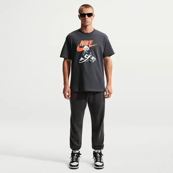 Nike Sportswear Club Washed Cuffed Fleece Pants - Grey