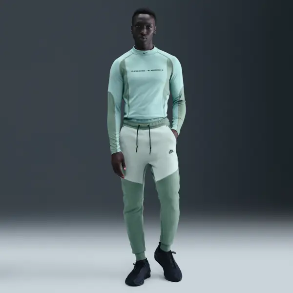 Nike Tech Base Layer Long Sleeve Top - Green