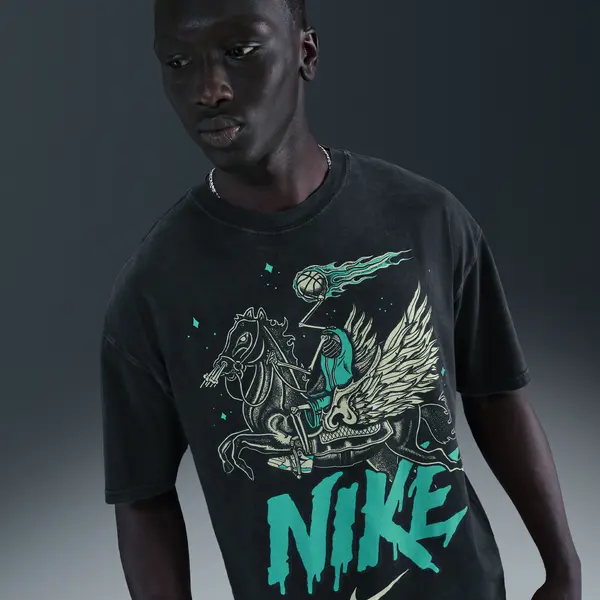Nike Max90 Basketball T-shirt - Black