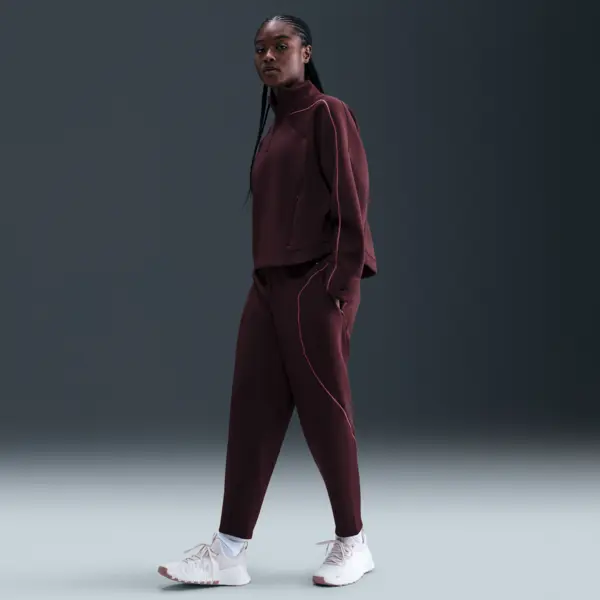 Nike Universa Dri-fit Mid-rise Loose 7/8 Pants - Red