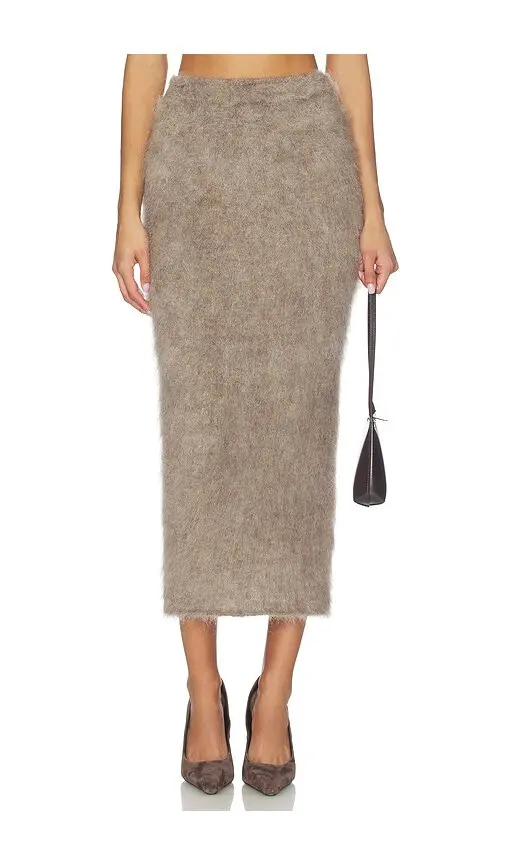 Giuseppe Di Morabito Knitted Skirt - Grey