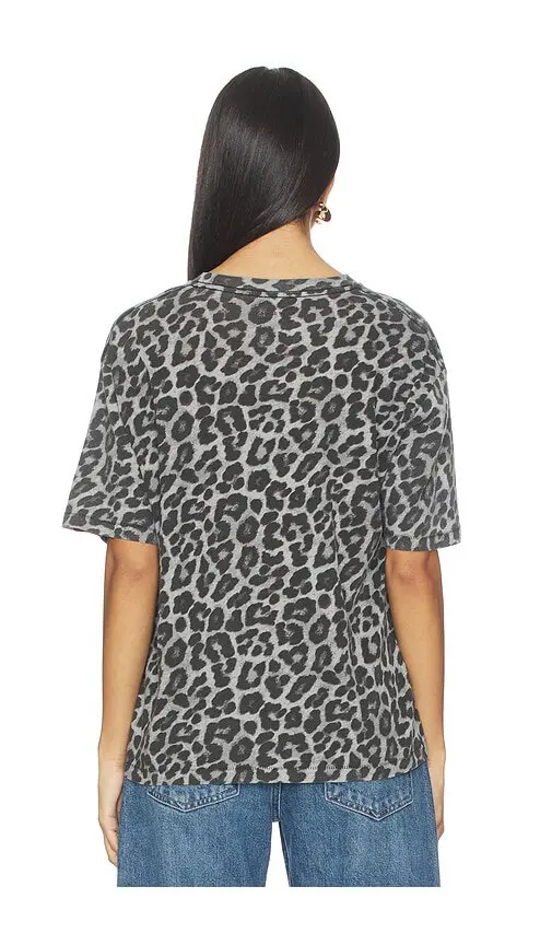 ANINE BING Cohen Tee - Grey Leopard