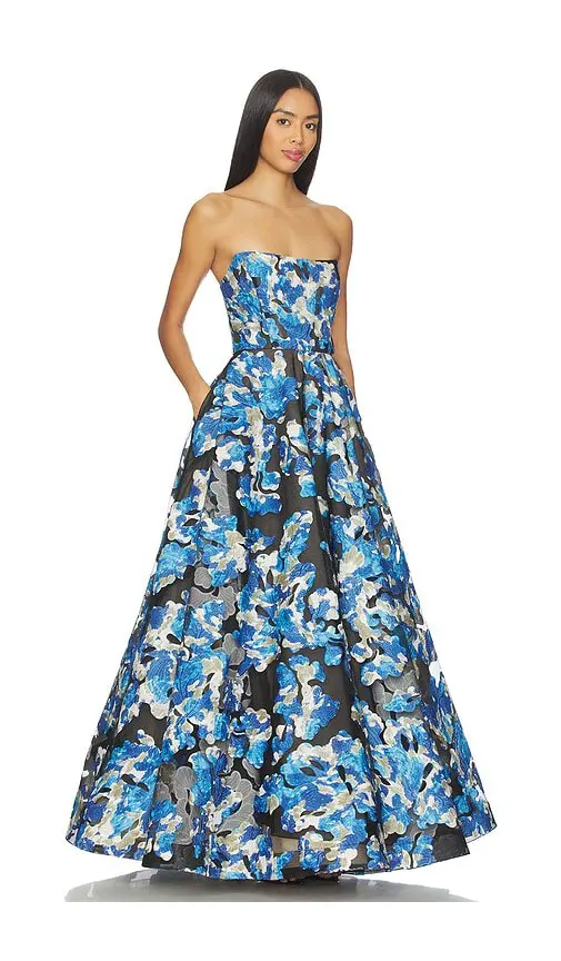 BRONX AND BRONCO Cassandra Maxi Dress