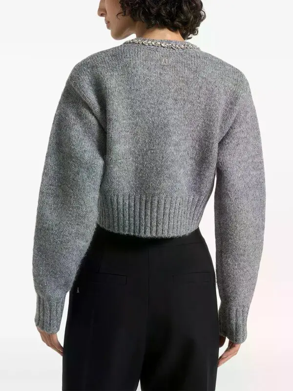 Manière De Voir Embellished Button Cardigan