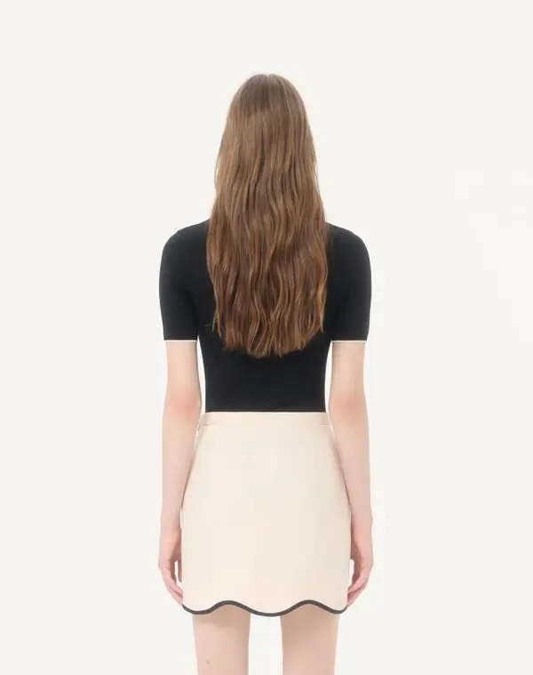 Valentino Garavani Wool Jumper - Black/ivory