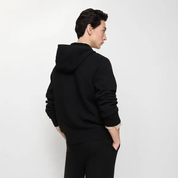 Burberry Wool Zip Hoodie