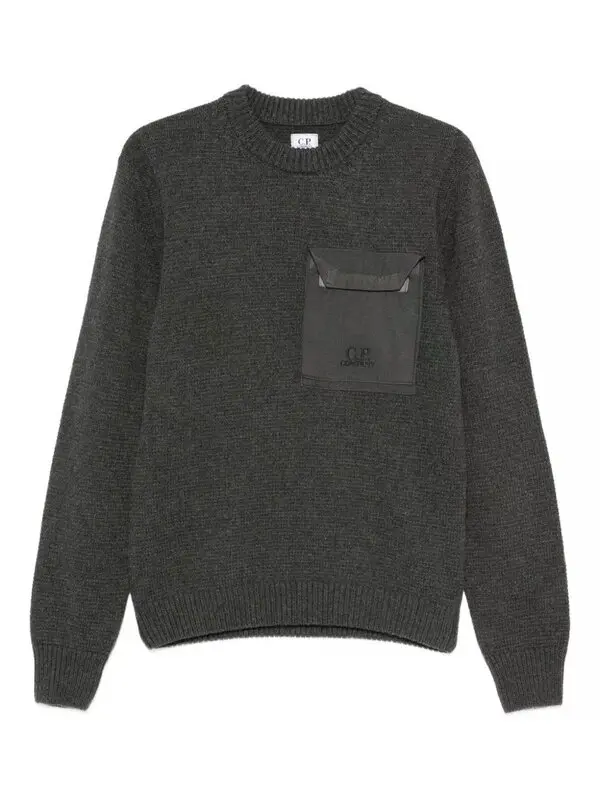 C.P. COMPANY Chest-pocket Crew-neck Sweater