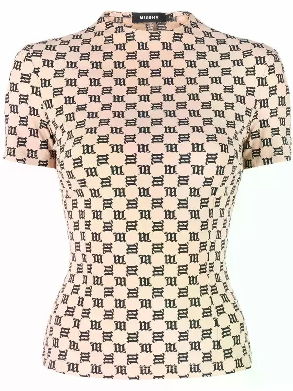 MISBHV Monogram-print T-shirt