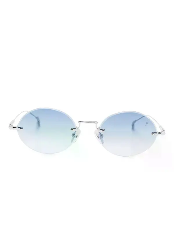 EYEPETIZER Round-frame Sunglasses - Silver