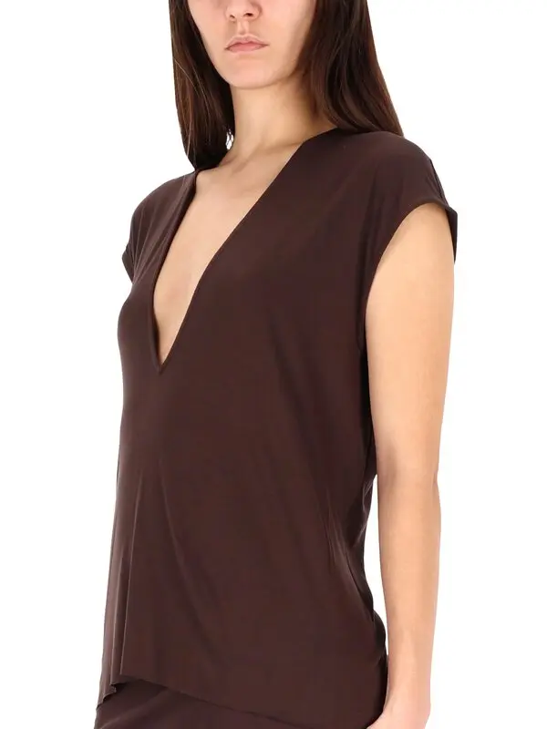 Rick Owens Dylan T-shirt - Brown