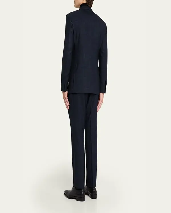 TOM FORD Check Single-breasted Suit