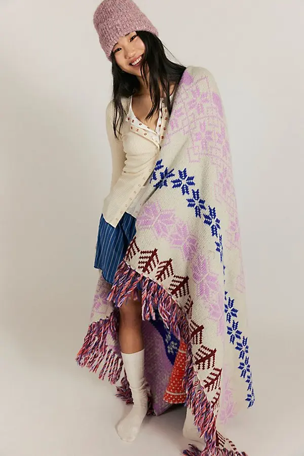 Free People Winter Whimsy Blanket