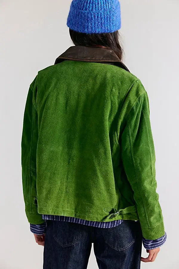 FOUND Suede Western Barn Jacket