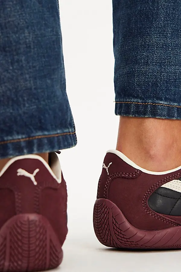 PUMA Speedcat Plus Quilted Sneakers - Ruby Shimmer/warm White