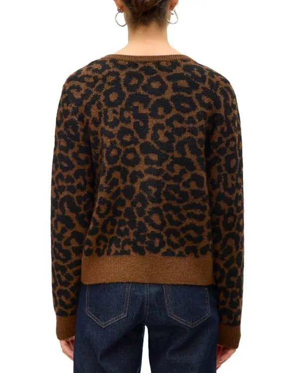Vero Moda Leopard Print Cardigan