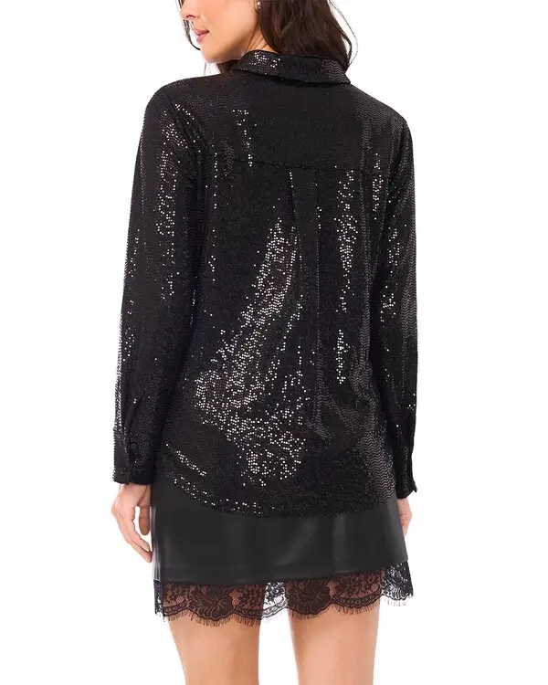 Vince Camuto Sequined Shirt
