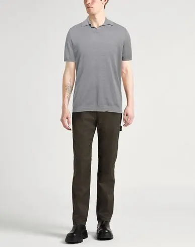 ROBERTO COLLINA Linen Knit Polo Shirt