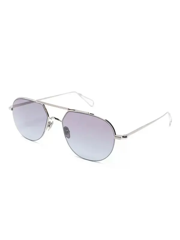AHLEM Archives Navigator-frame Sunglasses - Silver