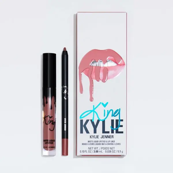 KYLIE COSMETICS True Brown K King Kylie Matte Lip Kit - One-color