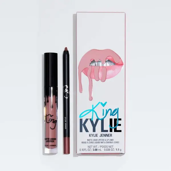 KYLIE COSMETICS True Brown K King Kylie Matte Lip Kit - One-color