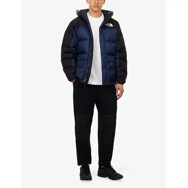 The North Face Himalayan Hooded Shell-down Parka - Navy