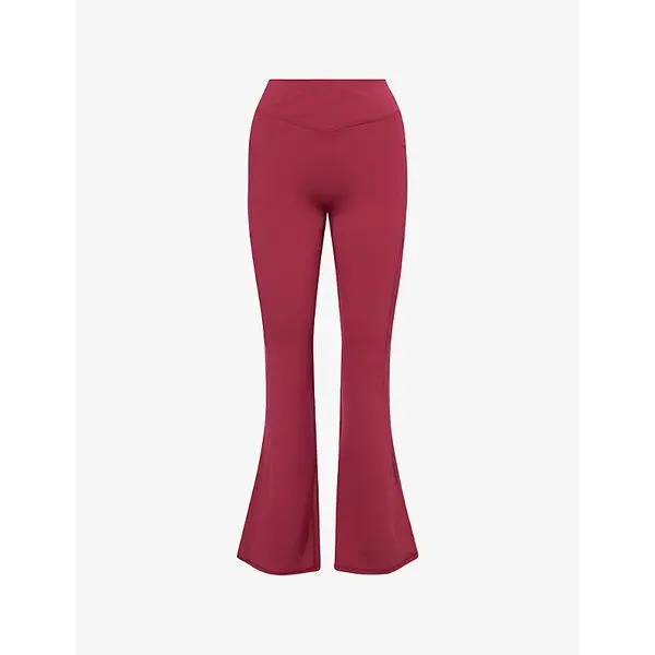 Bo+tee Flared High-rise Leggings