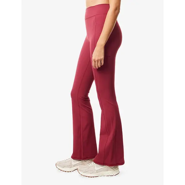Bo+tee Flared High-rise Leggings