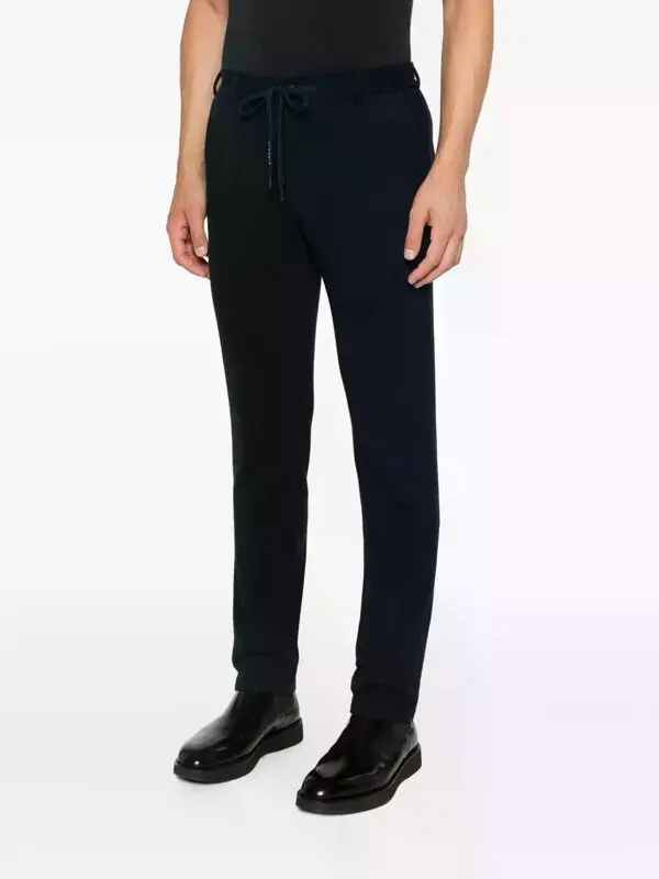 CIRCOLO 1901 Drawstring Waist Trousers - Black