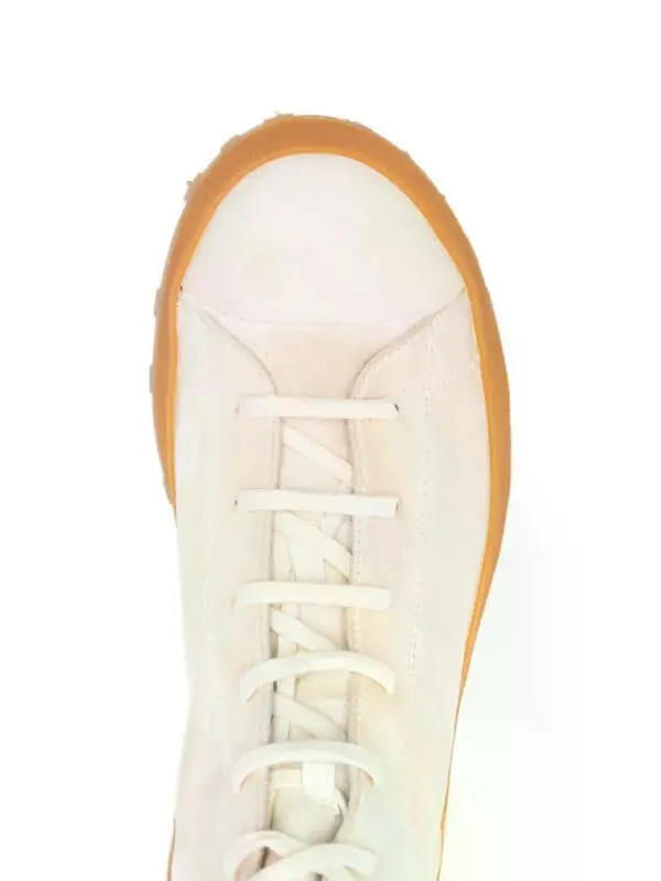 SHOTO Lace-up High-top Boots - Neutrals