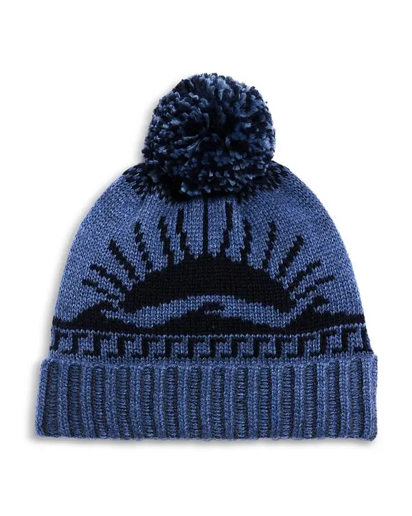 Faherty Brand Sun And Wave Beanie - Navy