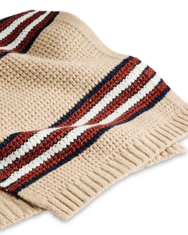 Faherty Brand Cabin Nep Scarf - Oatmeal