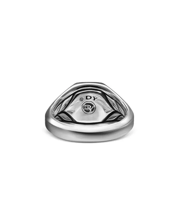 David Yurman Streamline Signet Ring With Pietersite