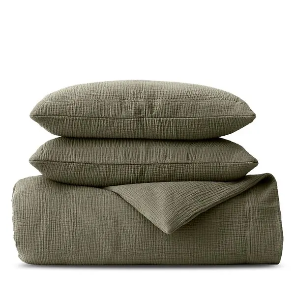 BOLL & BRANCH Dream Duvet Set, Full/queen - Juniper