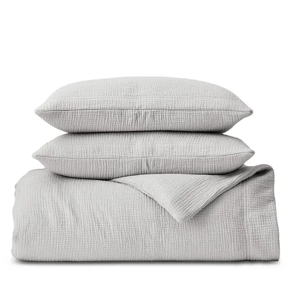 BOLL & BRANCH Dream Duvet Set, Full/queen - Mist