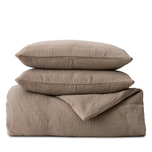 BOLL & BRANCH Dream Duvet Set, Full/queen - Walnut