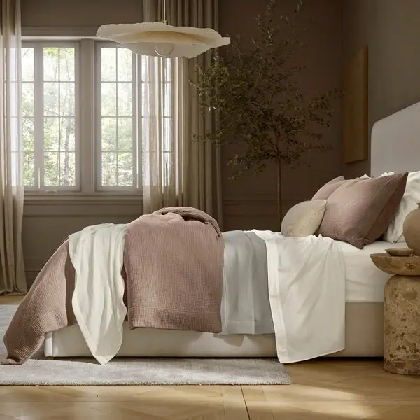 BOLL & BRANCH Dream Duvet Set, Full/queen - Walnut